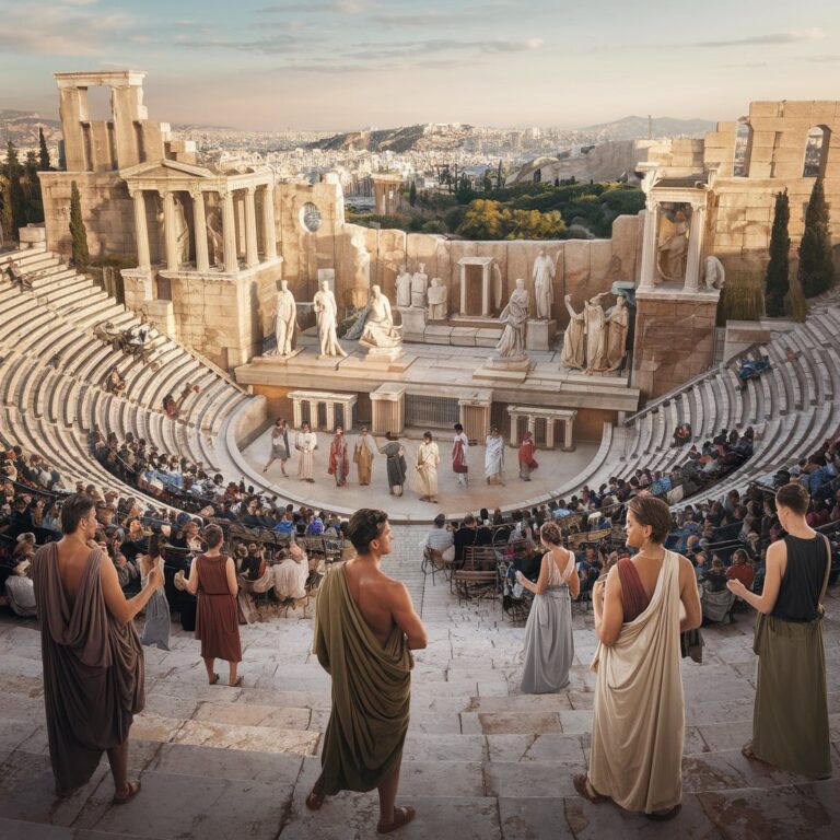 How the Greeks Transformed Live Theatre – Vanguard Theatre Collective